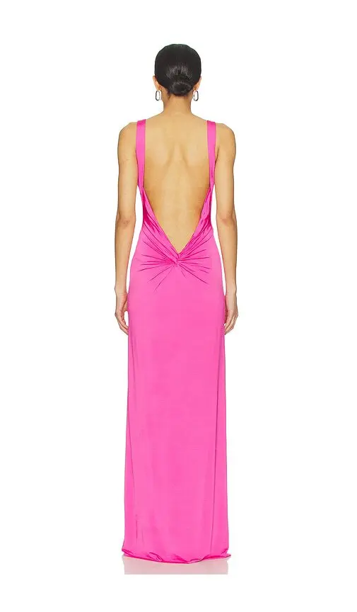 Nbd Ayla Gown In Fuchsia