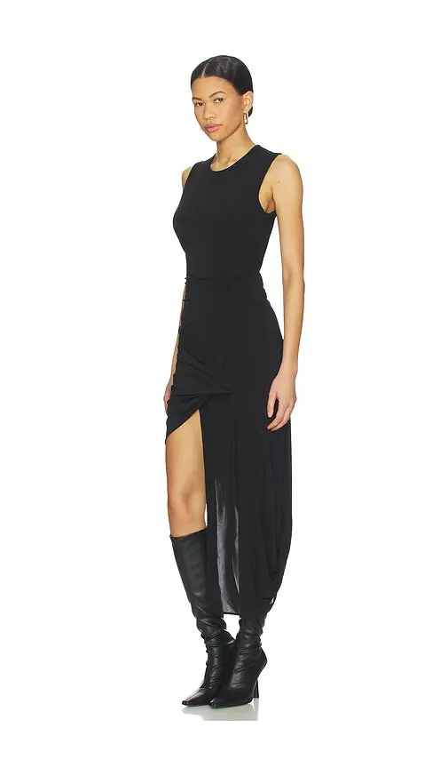 Helmut Lang Twist Drape Dress
