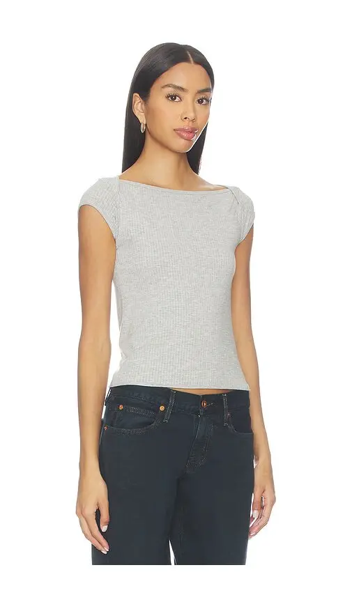 Free People Seamless Modal Tee