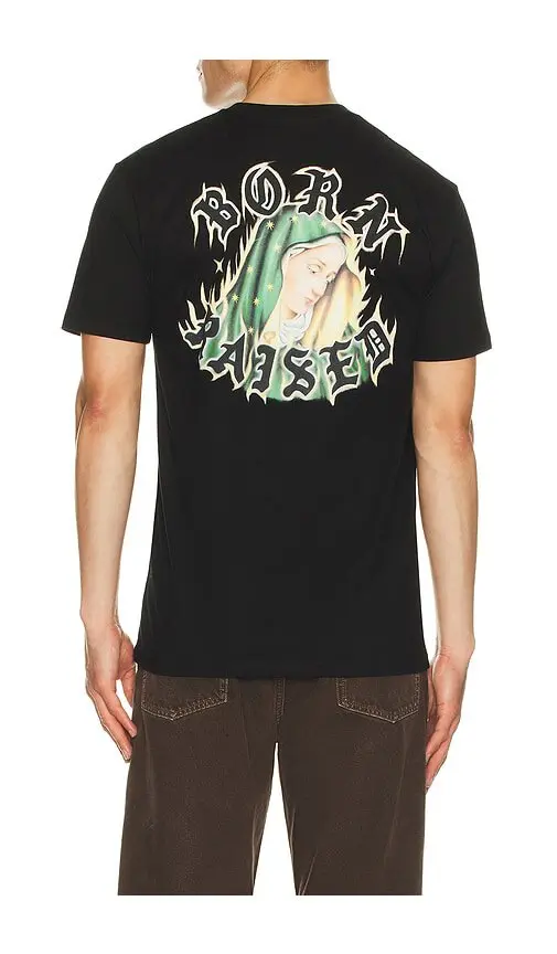 BORN X RAISED Guadalupe Tee - Black