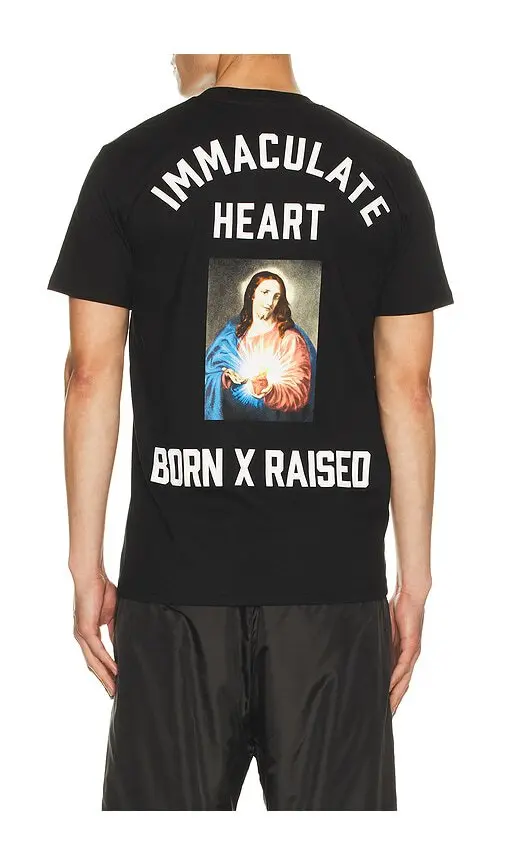 BORN X RAISED Immaculate Tee - Black