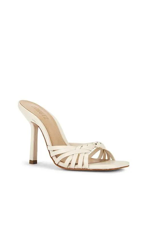 Schutz Tara Mule In Ivory