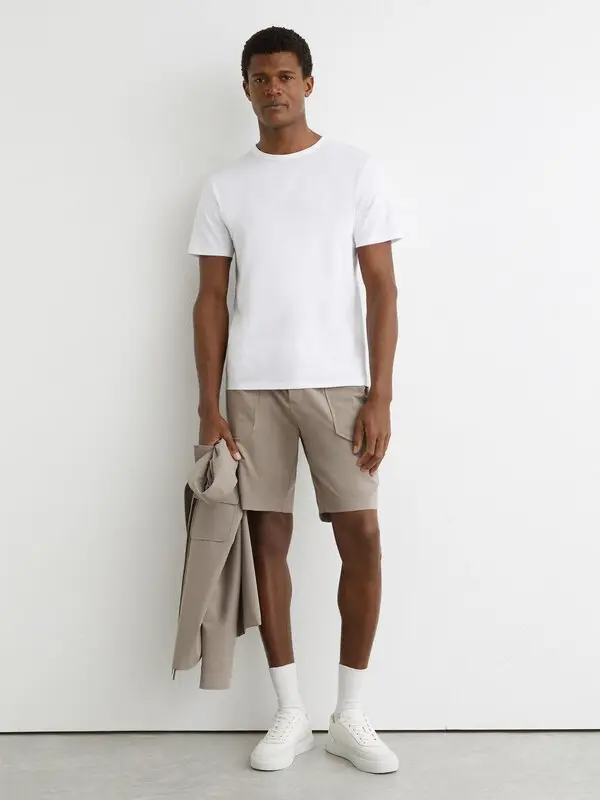 REISS Short Ascend Technical Drawstring Short