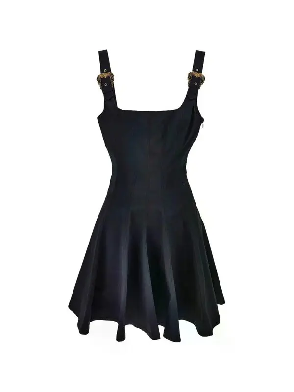 Versace Flared Dress - Black