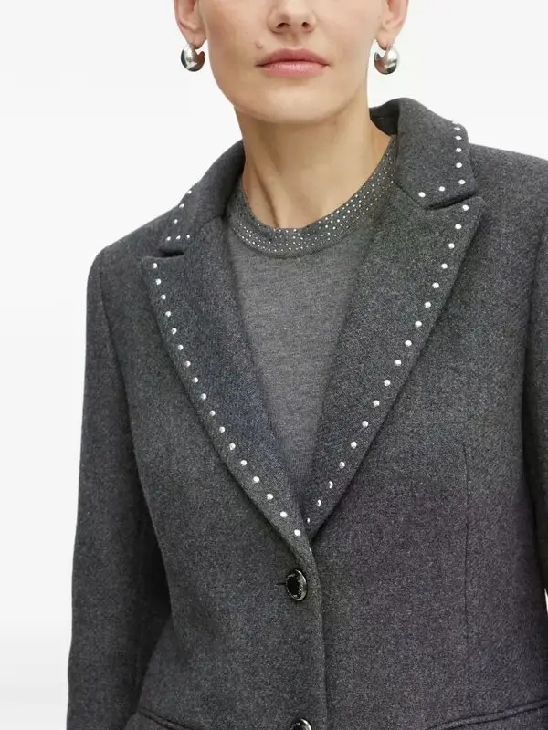 MORGAN Studded Buttoned Coat