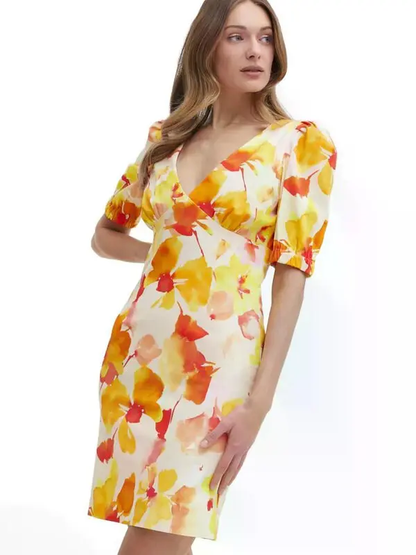 MORGAN Floral Mini Dress