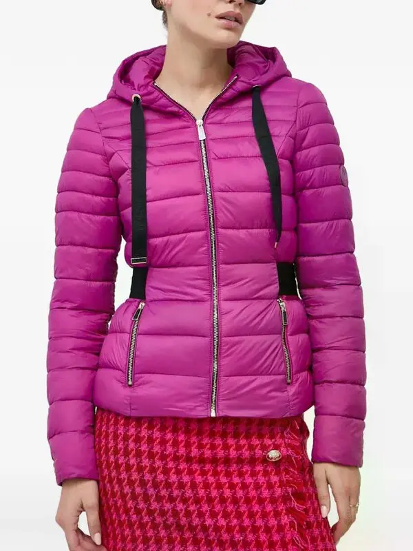 MORGAN Hooded Puffer Jacket - Pink