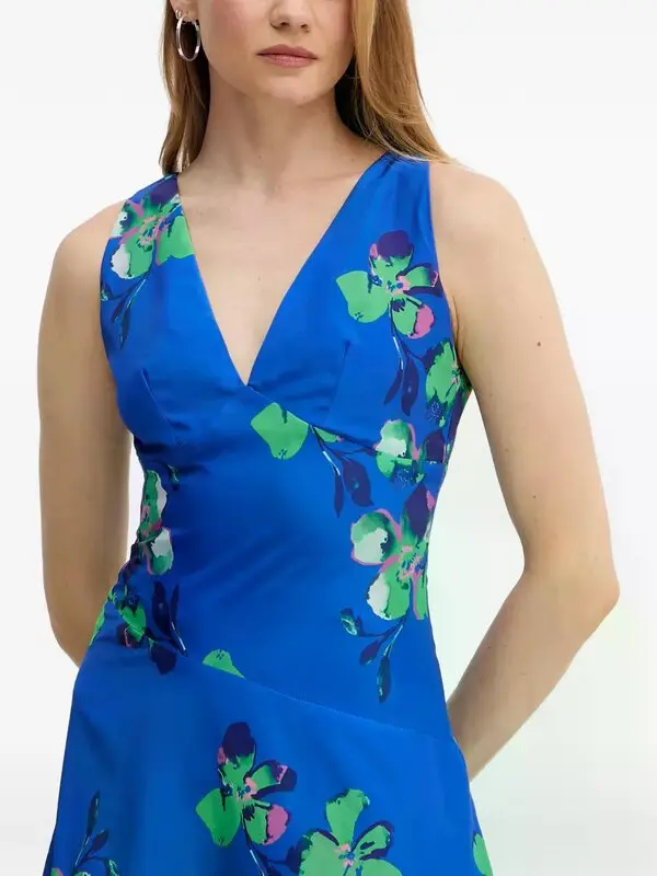 MORGAN Floral V-neck Maxi Dress
