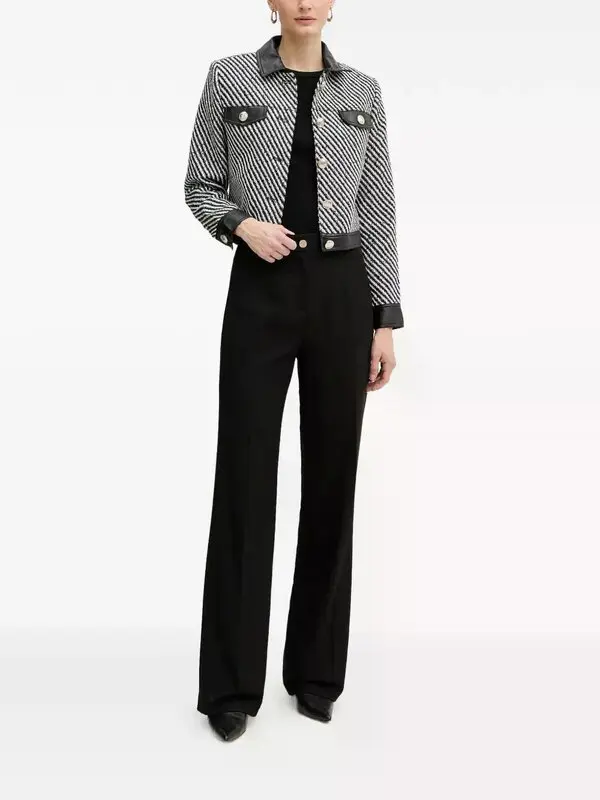 MORGAN Diagona- Pattern Pocket Jacket