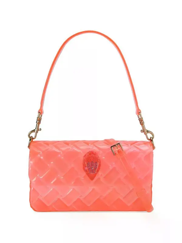 Kurt Geiger Kensington Jelly Jewel-embellished Shoulder Bag - Pink