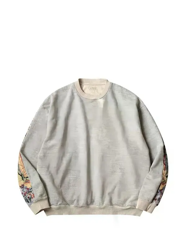 Kapital Floral Quilted Sweatshirt