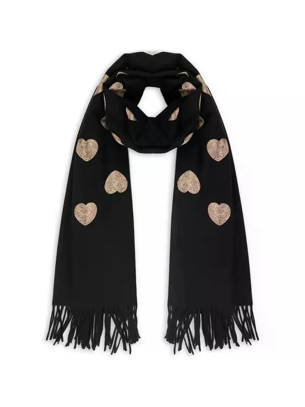 GOIA Heart Print Scarf
