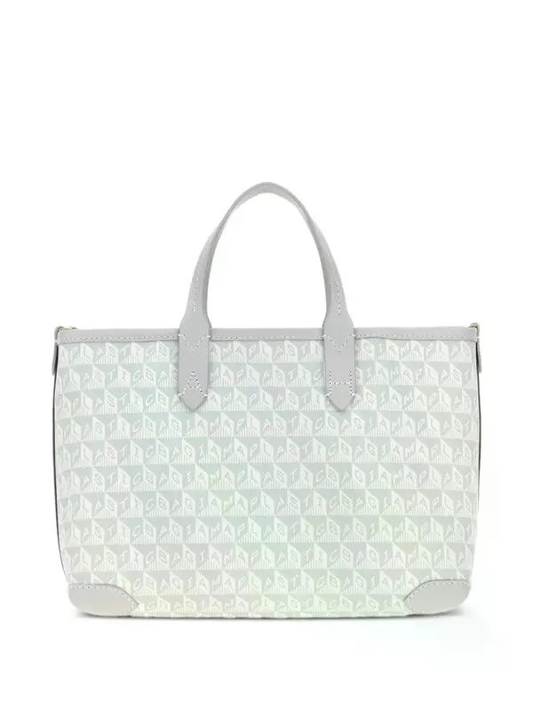 ANYA HINDMARCH Smiley-graphic Tote Bag - Grey