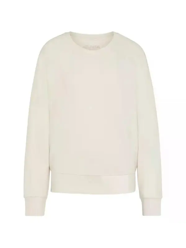 JUVIA Crew-neck Long-sleeve Sweatshirt - Neutrals