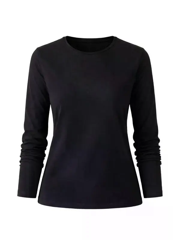 PATRICK ASSARAF Long-sleeved T-shirt - Black