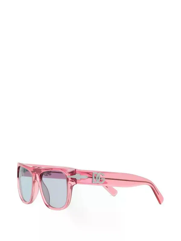 Dolce & Gabbana Logo Square-frame Sunglasses