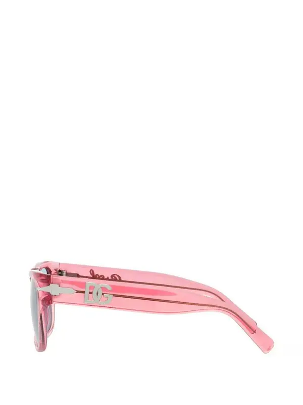 Dolce & Gabbana Logo Square-frame Sunglasses