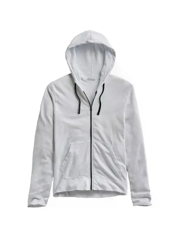 JAMES PERSE Zip-up Hoodie - White