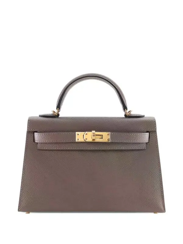 Hermès 2019 Mini Epsom Kelly Sellier Ii 20 Satchel - Brown