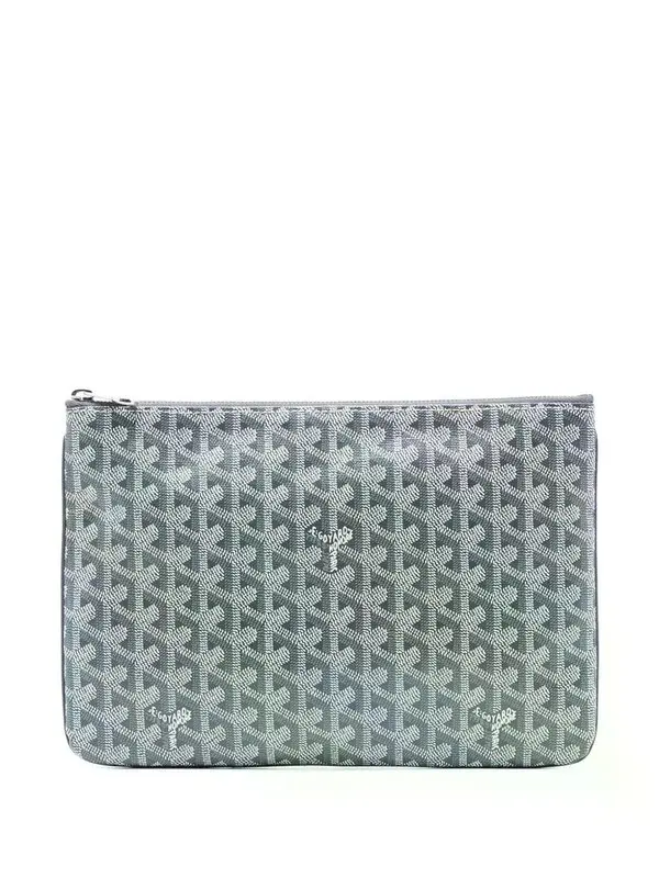 Goyard 2015 Goyardine Senat Mm Clutch Bag - Grey