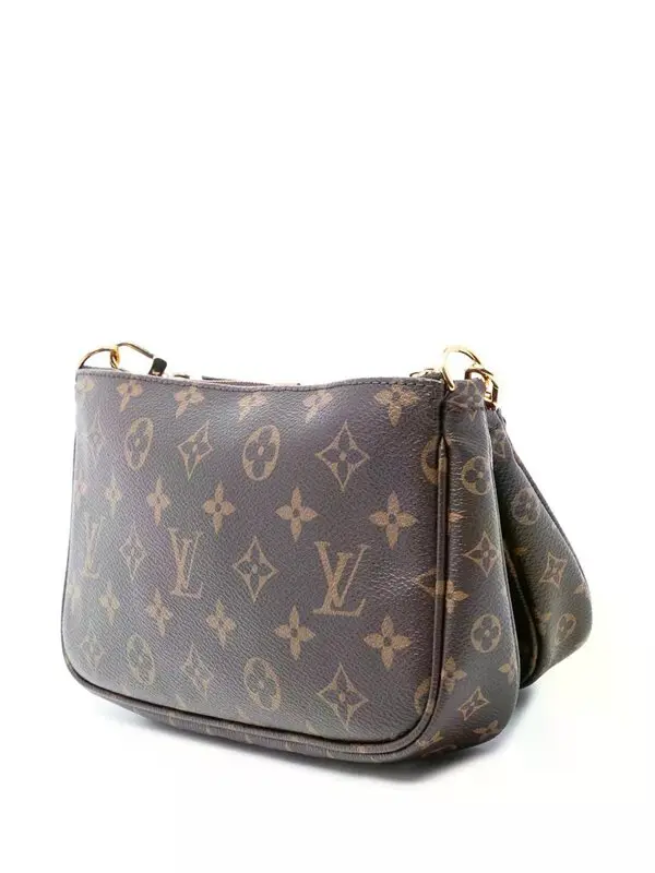 LOUIS VUITTON 2021 Monogram Multi Pochette Accessoires Satchel