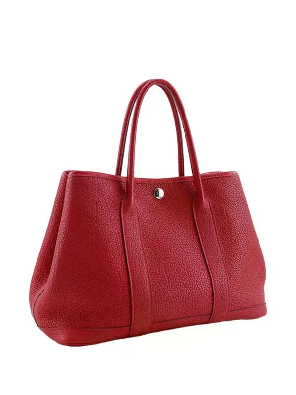 Hermès 2015 Epsom Garden Party Tpm Tote Bag - Red