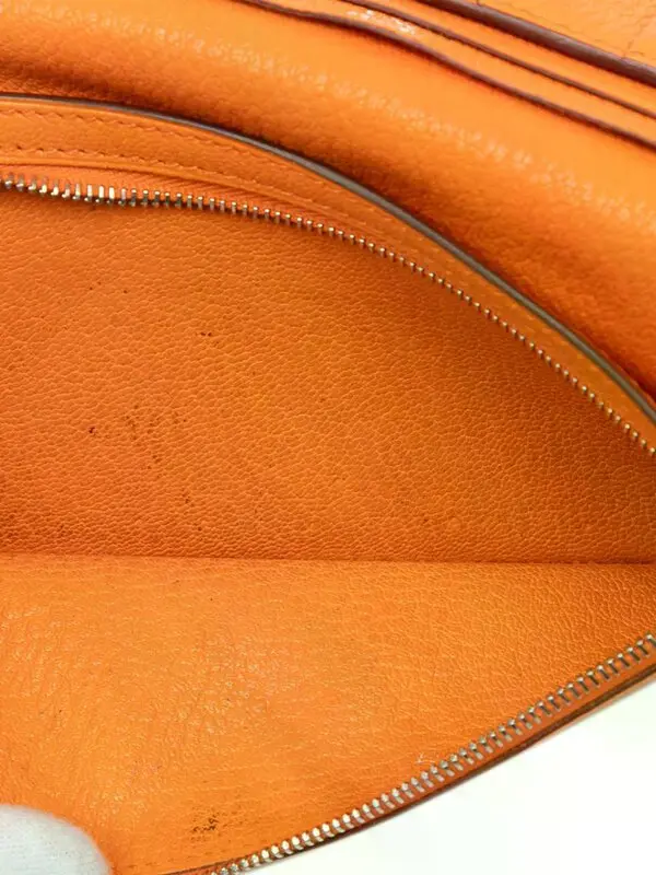 Hermès 2011 Chevre Mysore Bearn Soufflet Wallet