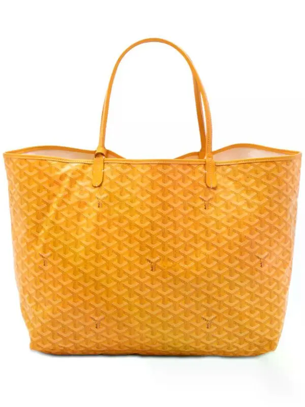 Goyard 2014 Goyardine Saint Louis Gm Tote Bag - Yellow