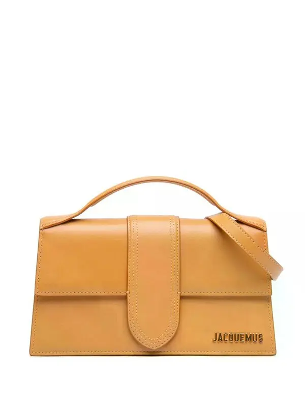 Jacquemus 2020-2025 Leather Le Grand Bambino Satchel - Brown