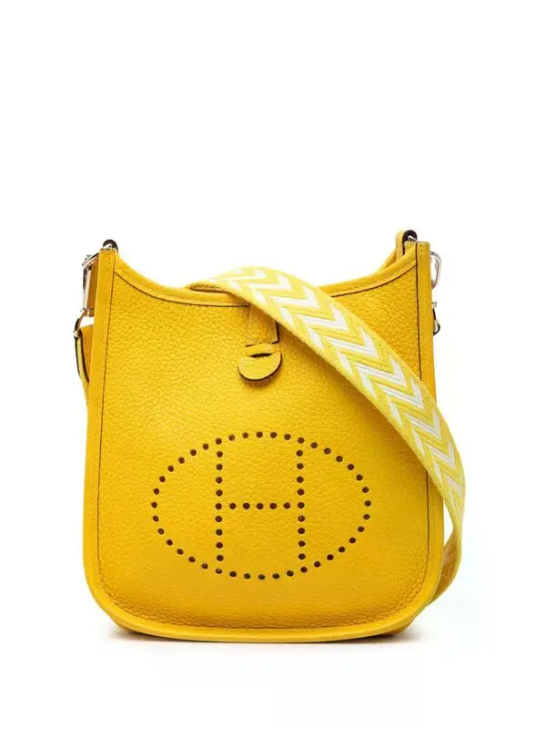 Hermès 2019 Clemence Amazone Evelyne Tpm 16 Crossbody Bag - Yellow
