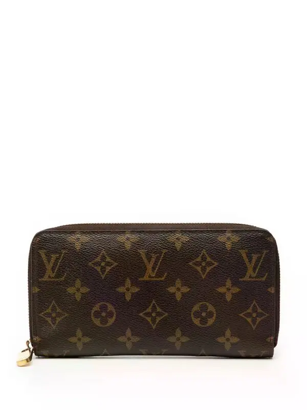 LOUIS VUITTON 2007 Monogram Zippy Wallet Long Wallets - Brown