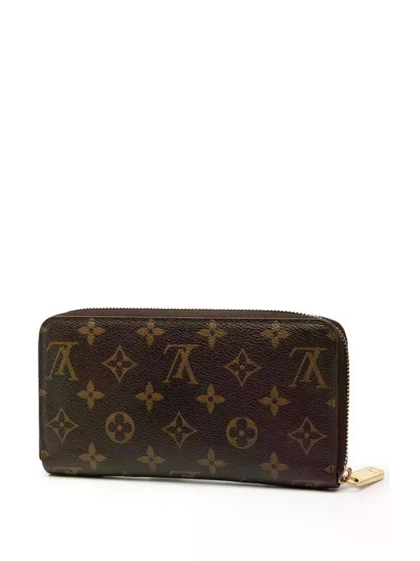 LOUIS VUITTON 2007 Monogram Zippy Wallet Long Wallets - Brown