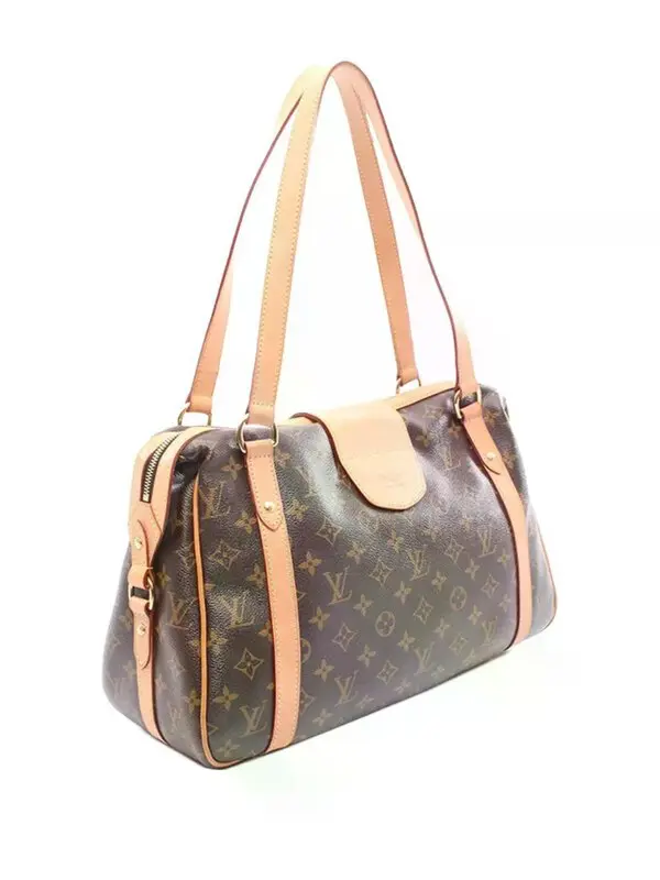 LOUIS VUITTON 2012 Monogram Stresa Pm Shoulder Bag - Brown