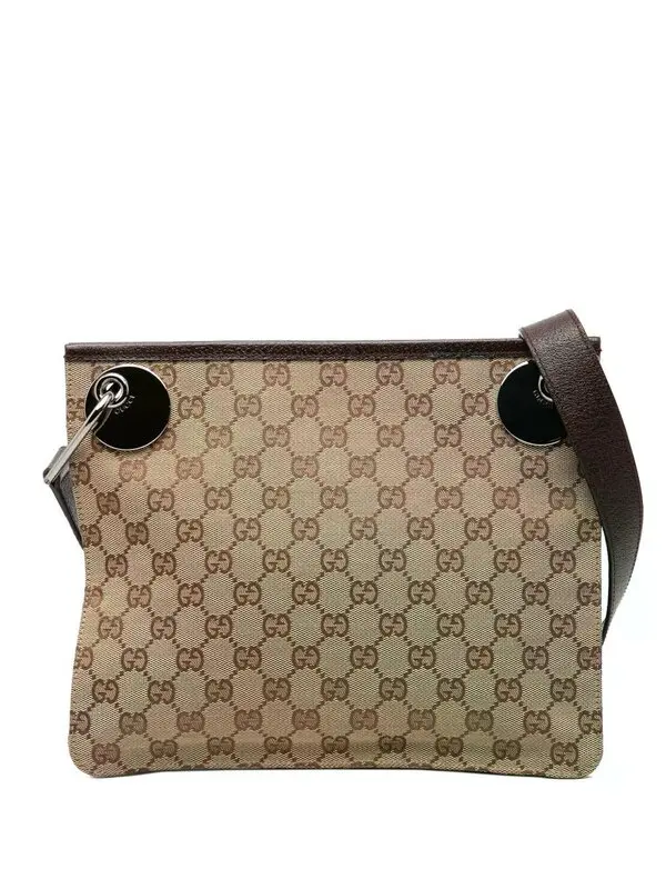 Gucci 2000-2015 Gg Canvas Eclipse Crossbody Bag - Brown