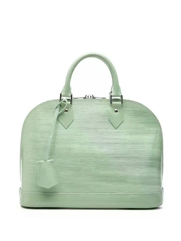 LOUIS VUITTON 2012 Electric Epi Alma Pm Handbag - Green