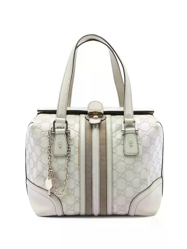Gucci 2000-2015 Guccissima Treasure Handbag - White