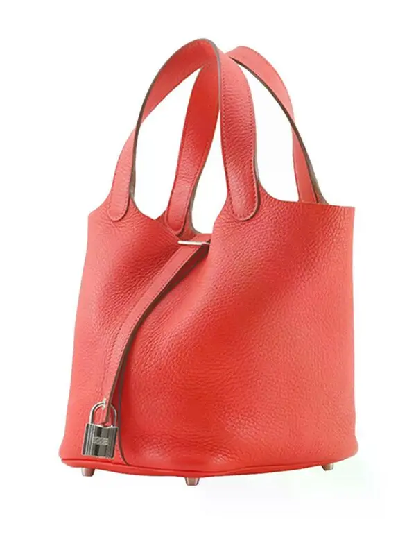 Hermès 2012 Picotin Lock 18 Handbag - Red