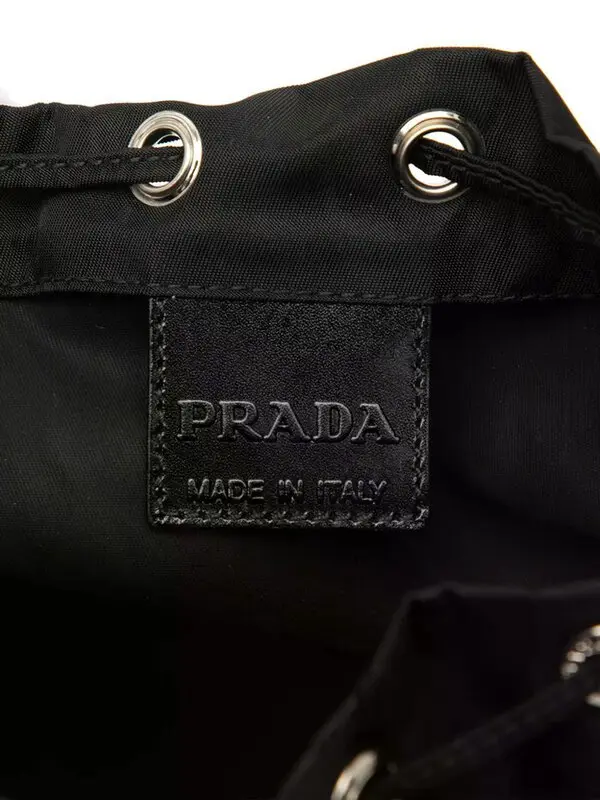 Prada 2000-2013 Tessuto Drawstring Pouch