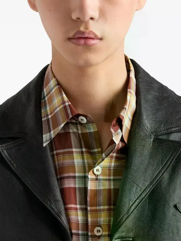 Prada Checked Cotton Shirt