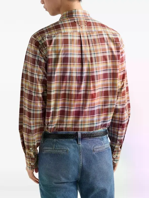 Prada Checked Cotton Shirt