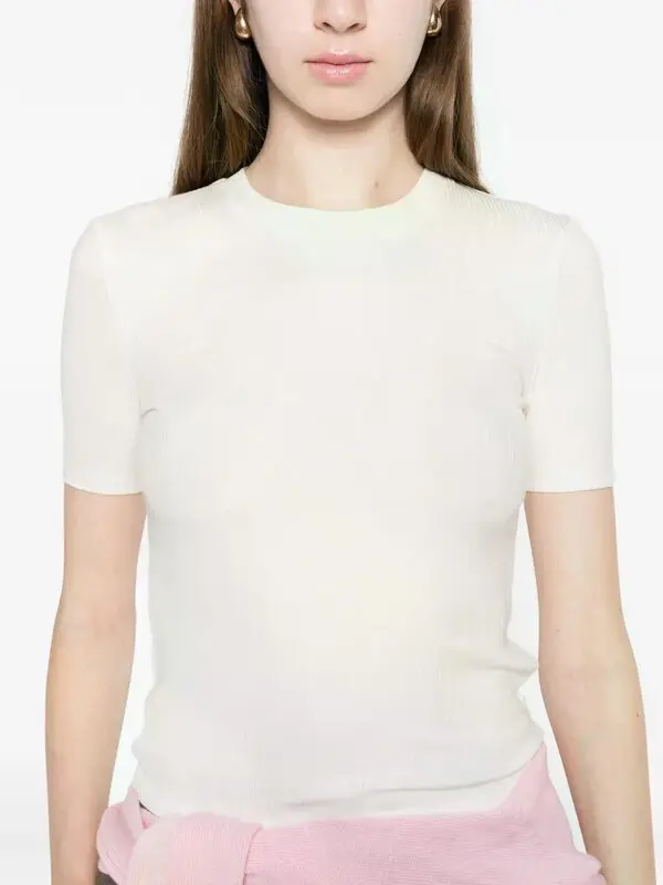 Calvin Klein Ribbed Short Sleeve T-shirt