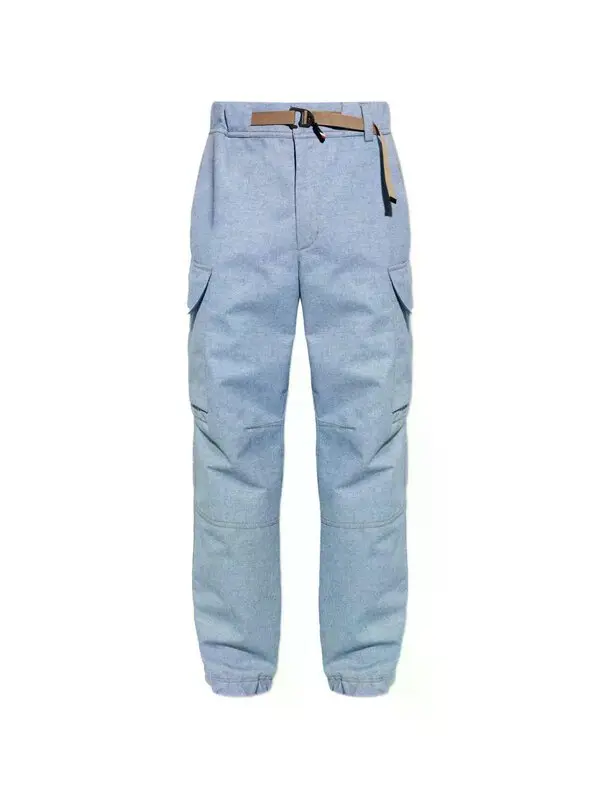 Moncler Belt Cargo Trousers - Blue