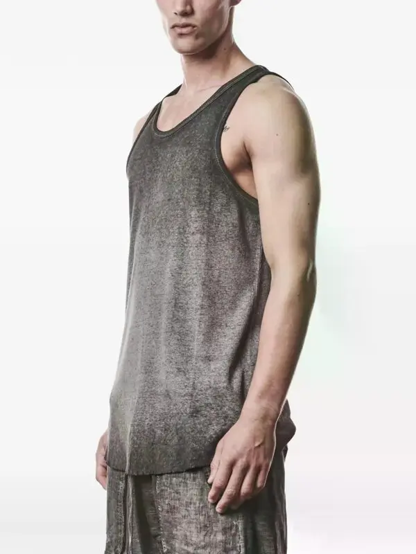 THOM KROM Faded-effect Tank Top