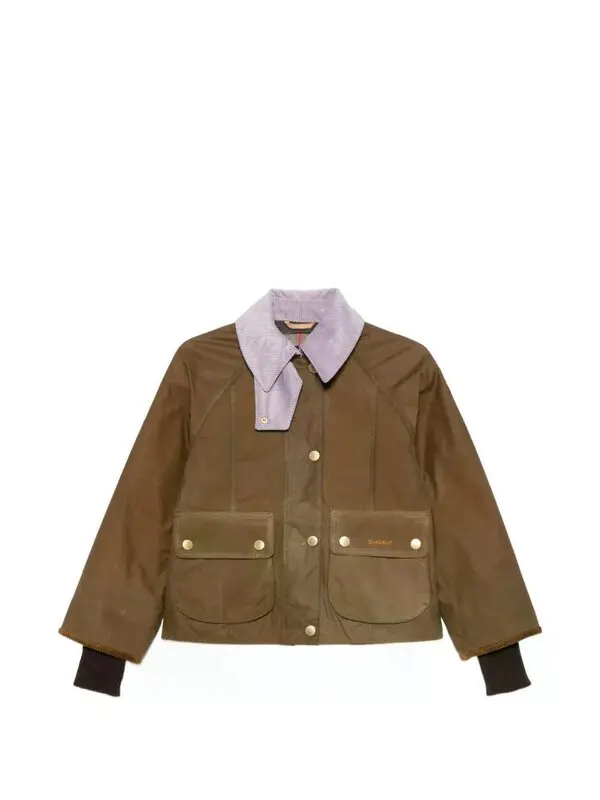 Barbour Beadnell Corduroy-collar Jacket - Brown