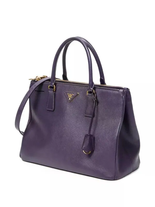 Prada Medium Galleria Tote Bag - Purple