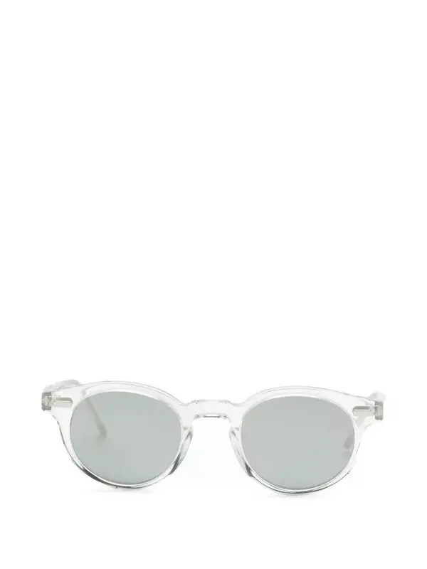 Thom Browne Round-frame Sunglasses - White