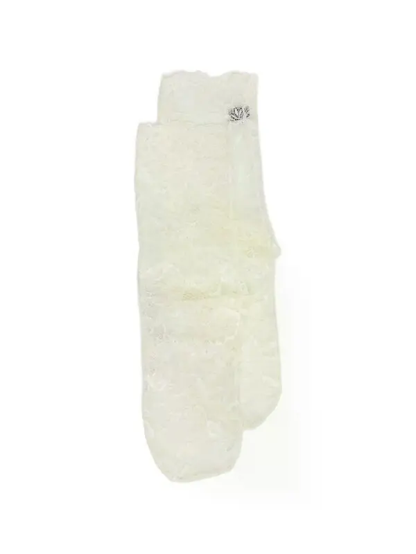 UNDERCOVERISM Lace Socks - Neutrals