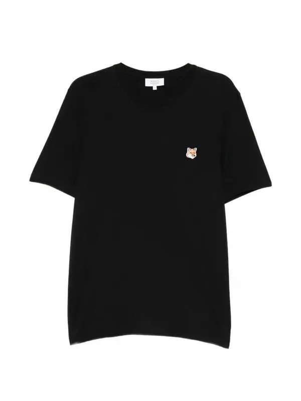 Maison Kitsuné Fox Head-patch T-shirt