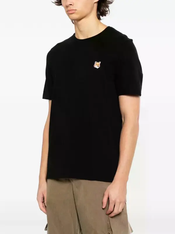 Maison Kitsuné Fox Head-patch T-shirt