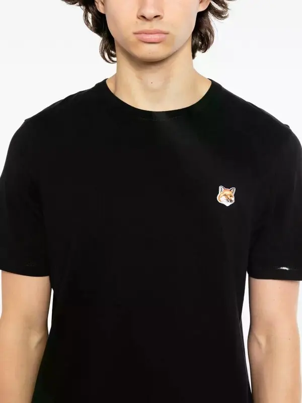 Maison Kitsuné Fox Head-patch T-shirt